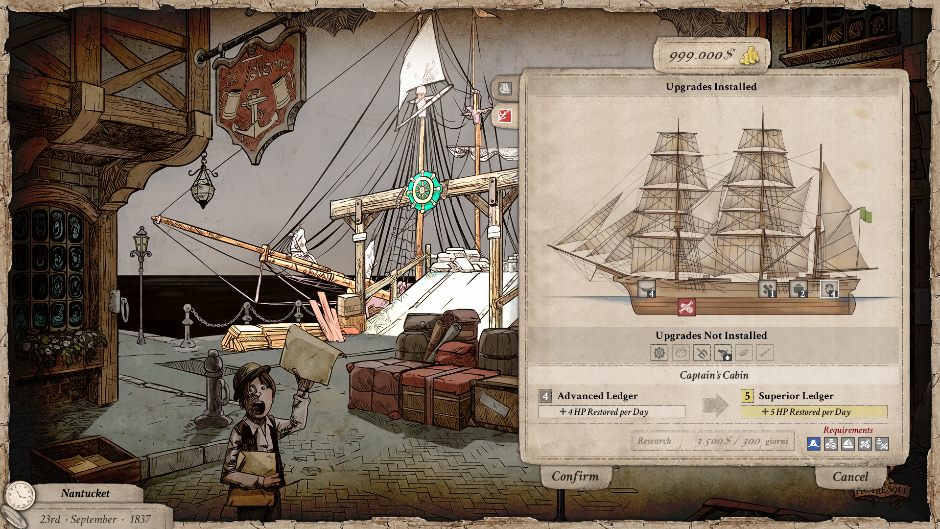 Picaresque Studio » UI Iteration #2: Shipwright